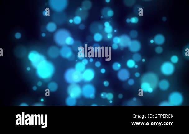 Seamless loop circle bokeh lights background. Defocused of light leak flares. Abstract mesh ...