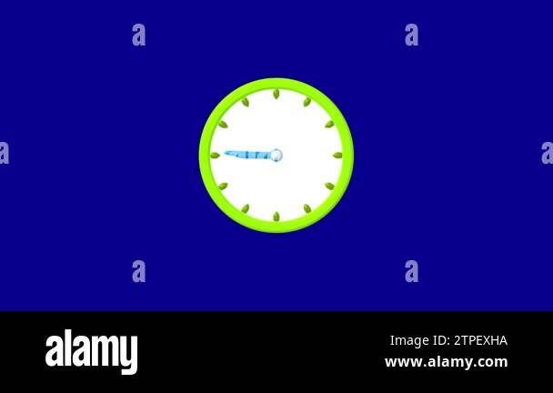 Analog Clock Timer 4k Stock Video Footage Alamy
