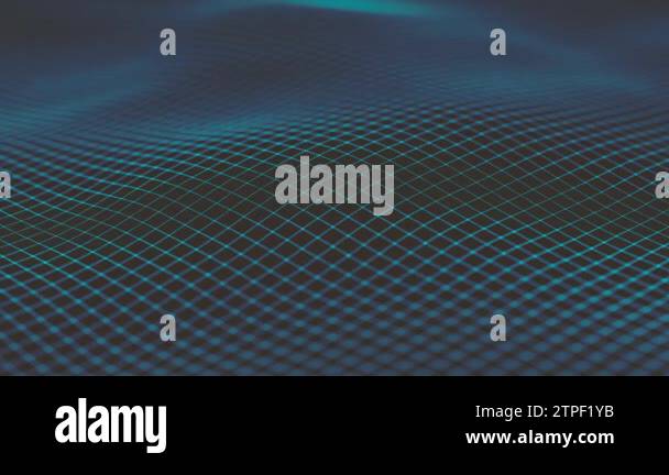 Abstract Minimal Mesh Waving Background/ 4k animation of an abstract ...