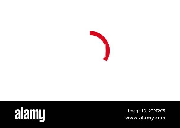 Loading circle indicating progress until the process in finished and ...