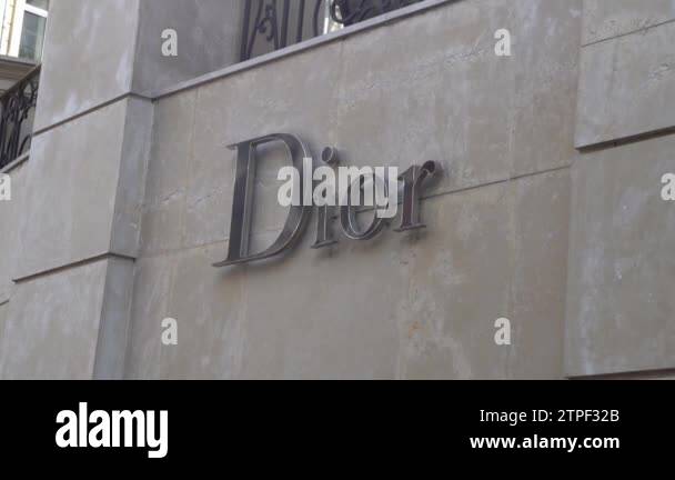 Dior logo exterior Stock Videos & Footage - HD and 4K Video Clips - Alamy