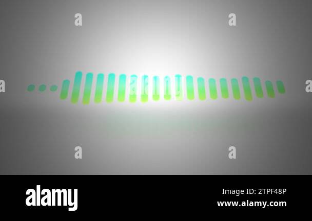 Hipster Modern Audio Levels playing a song over white background - 30 ...