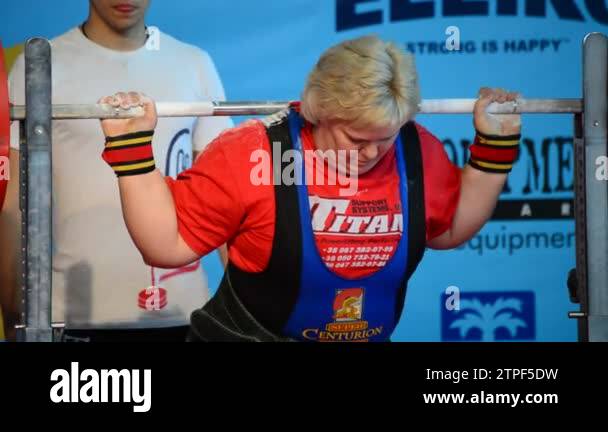 Powerlifting woman Stock Videos & Footage - HD and 4K Video Clips - Alamy