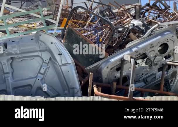 Scrap metal parts Stock Videos & Footage - HD and 4K Video Clips - Alamy