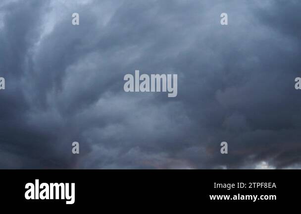 Gray clouds transform into a radiant shade of sunny yellow, and then ...