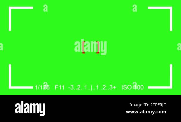 photography focus finder camera view SLR viewfinder, with chroma key ...