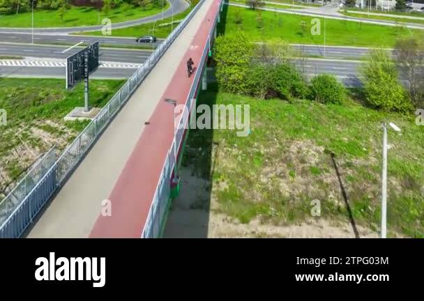 Cycle paths cycling pavement Stock Videos & Footage - HD and 4K Video ...