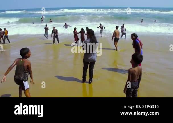 Tourist on indian sea beach Stock Videos & Footage - HD and 4K Video Clips - Alamy