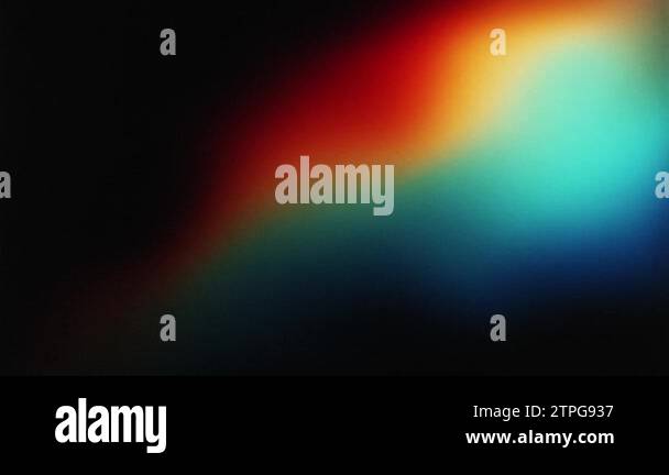 Vibrant VHS style rainbow teal white psychedelic grainy gradient color ...