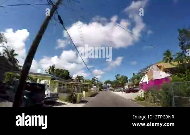 Nassau, Bahamas FEB 6: Ghetto neighborhood in Nassau, Bahamas on Feb 6 ...