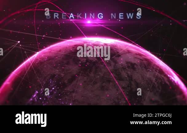 Breaking news animation. Breaking news template. breaking news Studio ...