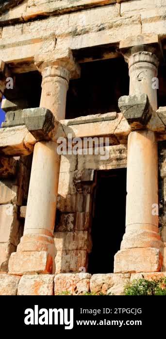 Discover ancient Roman Mausoleum of Mezgitkale in Mersin, a testament ...