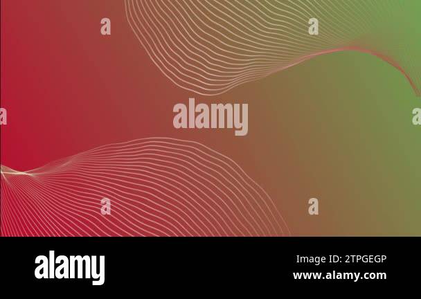 Animated Modern parallel lines abstract shape with wavy pattern minimal ...