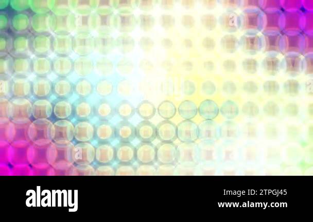 Retro-Futuristic Dots Video Background Loop. A dynamic play of ...