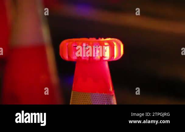 Police traffic cones Stock Videos & Footage - HD and 4K Video Clips - Alamy