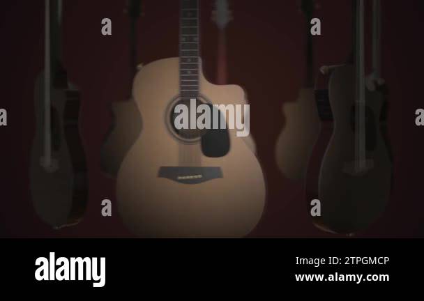 Guitar classic acoustic drawing on Stock Videos & Footage - HD and 4K ...