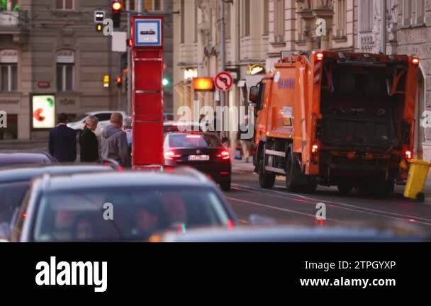 Garbage truck dumpster europe Stock Videos & Footage - HD and 4K Video ...