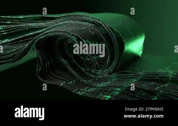 Dark green ribbons Stock Videos & Footage - HD and 4K Video Clips - Alamy