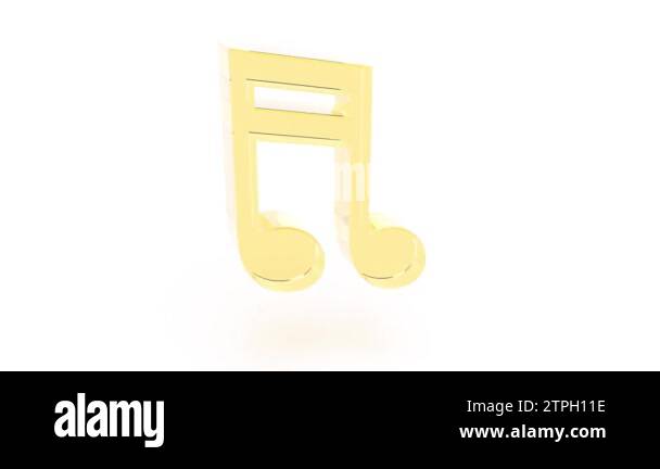 Musical note sign Stock Videos & Footage - HD and 4K Video Clips - Alamy