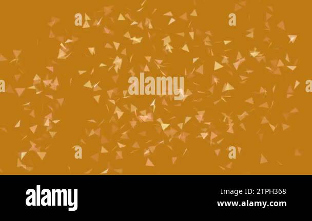 Autumn color confetti falling on brown background 4k animation Stock ...