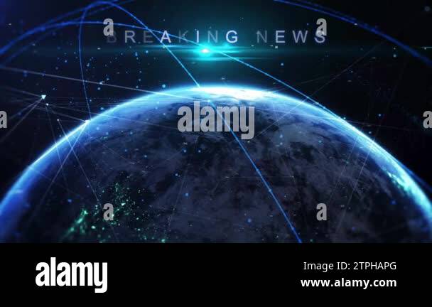 Breaking news animation. Breaking news template. breaking news Studio ...