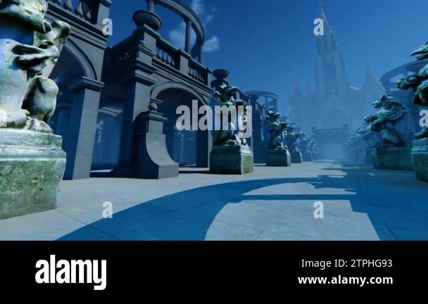 Stone city square ancient sculptures Stock Videos & Footage - HD and 4K ...