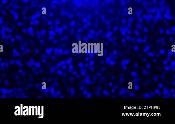 Animated Beautiful Blue glitter particles falling and flickering ...