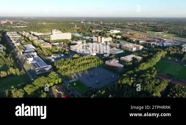 Aerial view campus technical Stock Videos & Footage - HD and 4K Video ...
