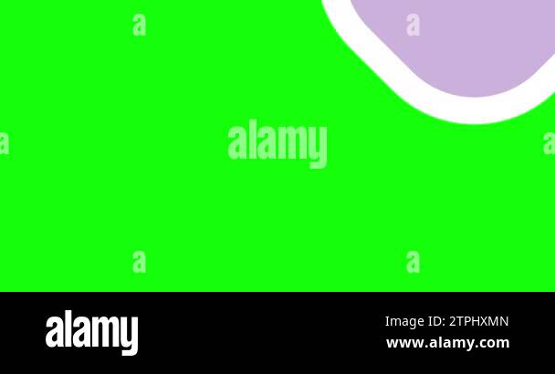 Simple geometric shapes slide transition animation. Modern round shapes ...