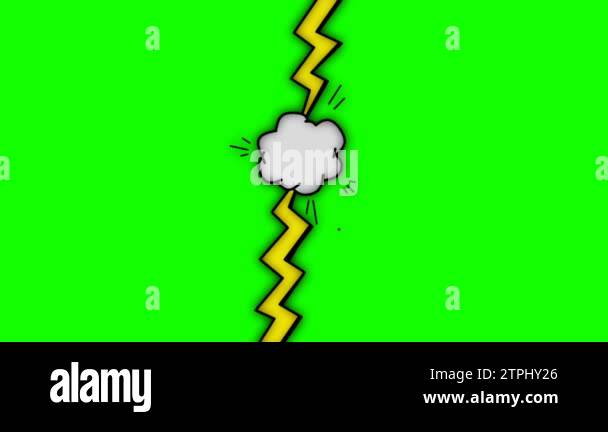 VS animation. Versus screen. Green screen. Suitable for fights ...