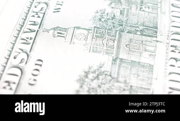 Back Of Dollar Bill Stock Video Footage - Alamy