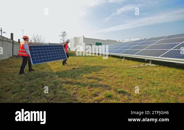 Group installing solar panels Stock Videos & Footage - HD and 4K Video ...