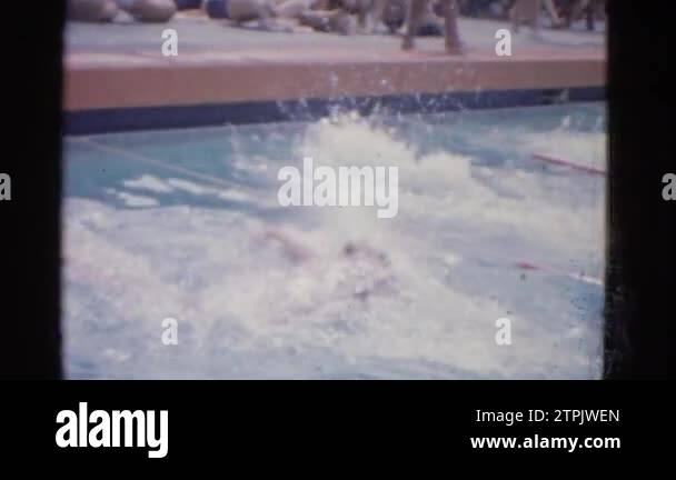 Women swimming in pool with blue cap Stock Videos & Footage - HD and 4K ...