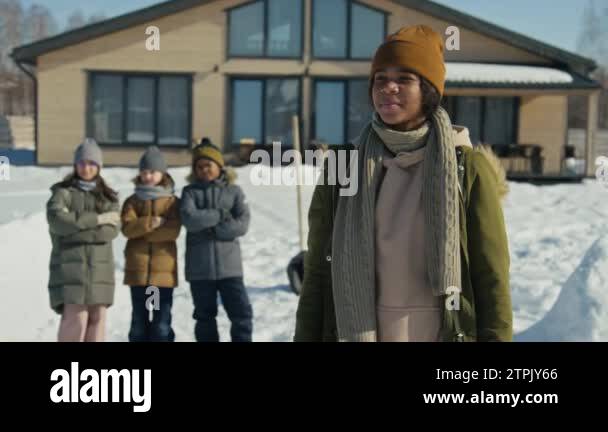 Girl looking at snowball Stock Videos & Footage - HD and 4K Video Clips ...