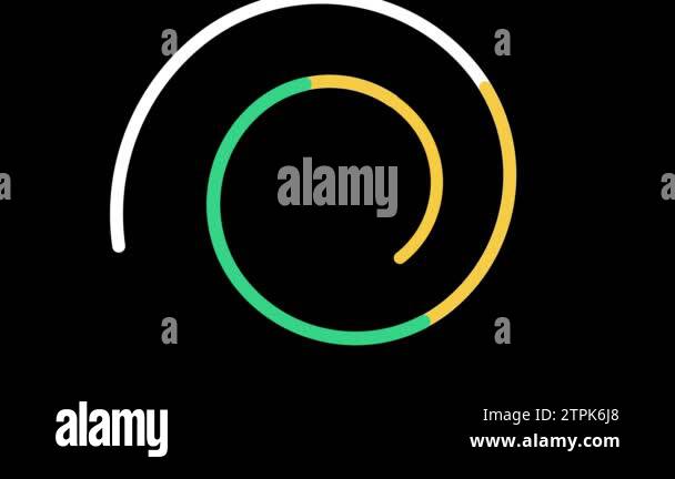 animated lines Flowing lines that look modern. 2D motion graphics Stock ...