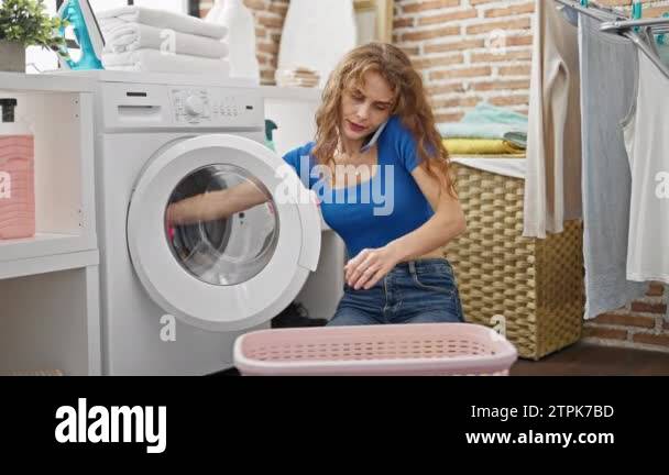 Woman washing machine Stock Videos & Footage - HD and 4K Video Clips ...