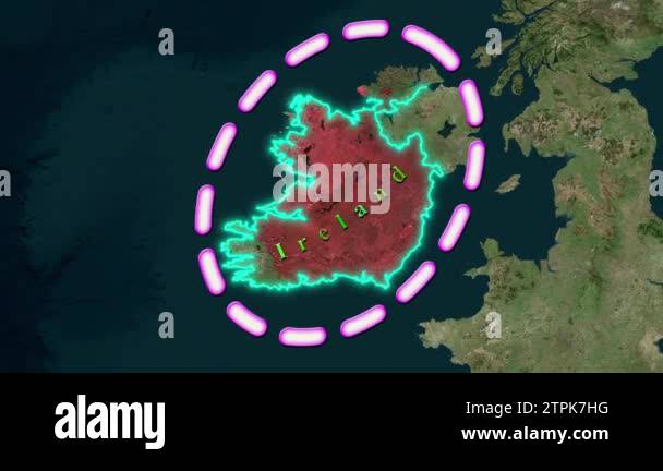 Ireland aerial map Stock Videos & Footage - HD and 4K Video Clips - Alamy