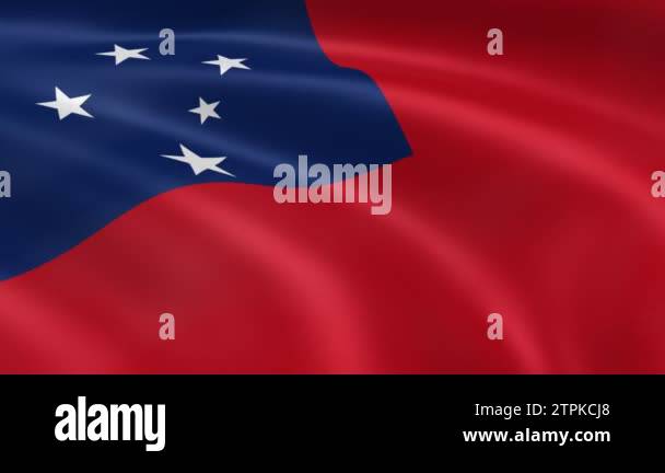 Samoan flag Stock Videos & Footage - HD and 4K Video Clips - Alamy