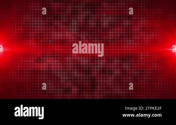 Animated Dark red abstract geometric shapes technology background, grid ...
