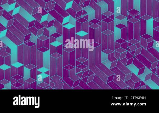 Trendy and stylish abstract geometric background with animated ...