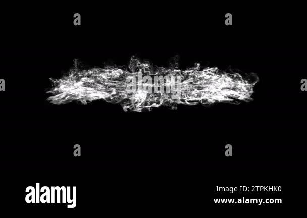 3D smoke explosion shockwave effect and divergent wave isolated on ...