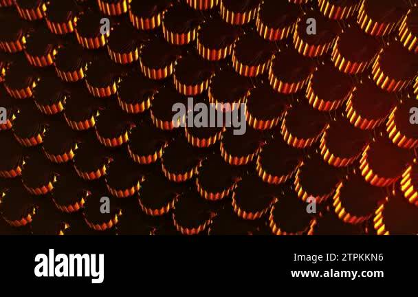 A group of rotating gears. Gear mechanism animated abstraction ...