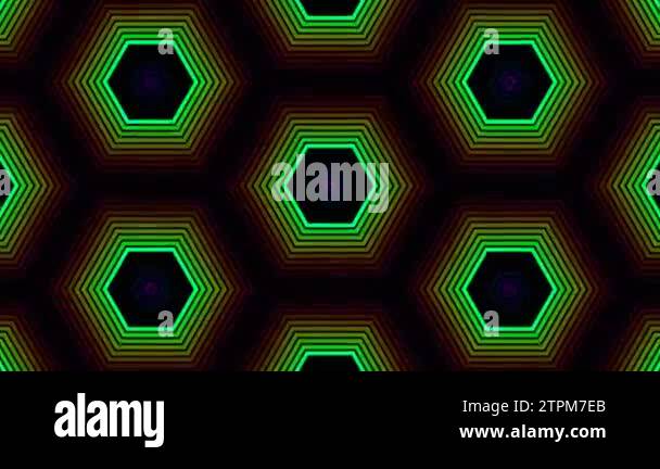 Looped seamless footage for your event, concert, stage design, title ...