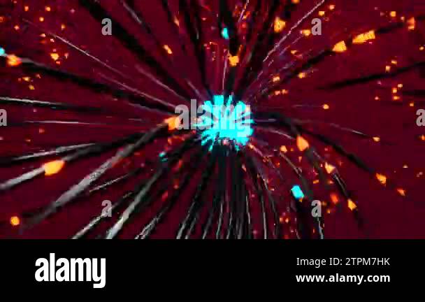 A nerve cells emits signals from the nucleus along filaments ...