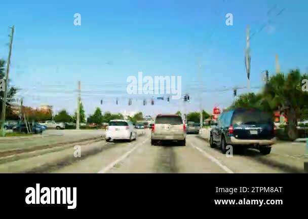 Road Rage High Speed Driving in Florida.Time lapse driving in Florida ...