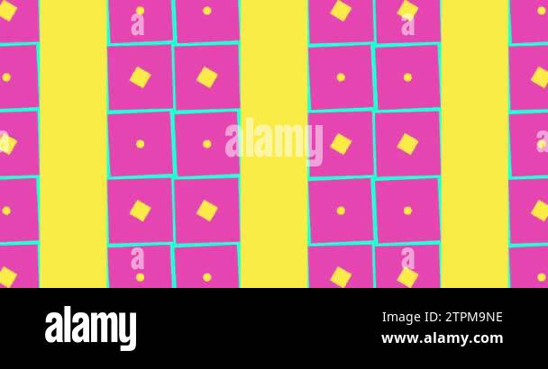 Geometric loop abstract background. Modern Animated Geometric pattern ...