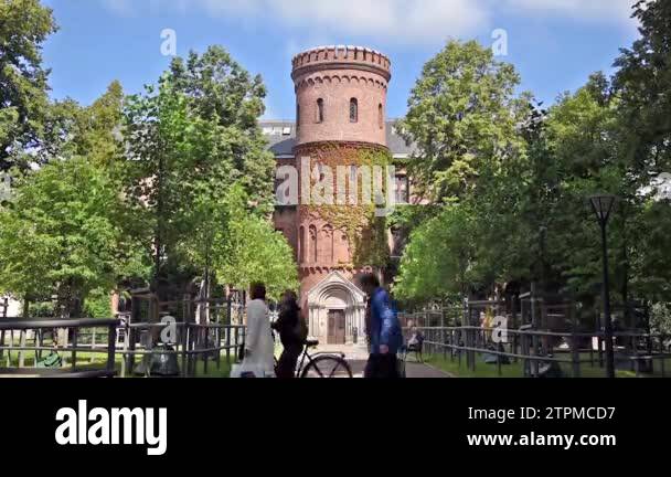 Lund University Kungshuset Building Stock Video Footage - Alamy