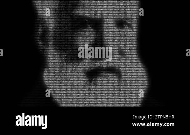 Animation of inventor Alexander Graham Bell made with numbers running ...