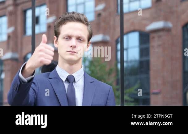 Thumbs up businessman success Stock Videos & Footage - HD and 4K Video ...