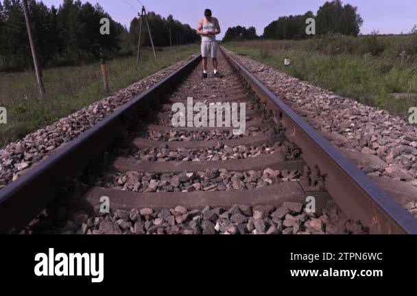 Walking by rail Stock Videos & Footage - HD and 4K Video Clips - Alamy